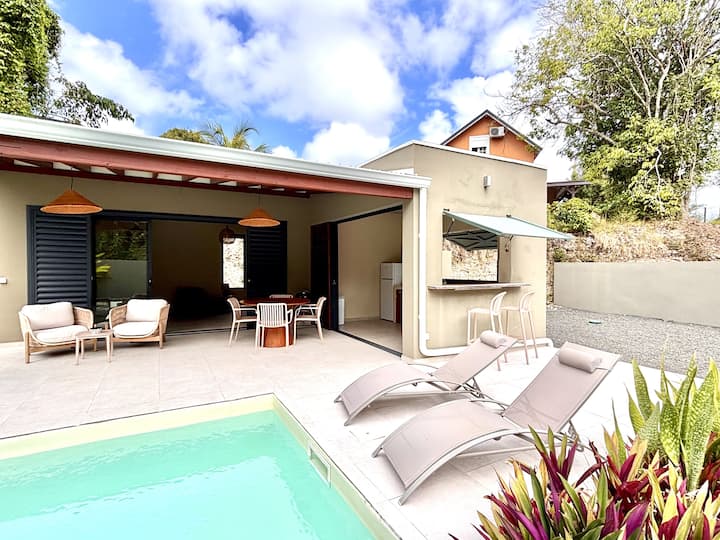 Casa M - Havre De Paix Avec Piscine - Guadeloupe