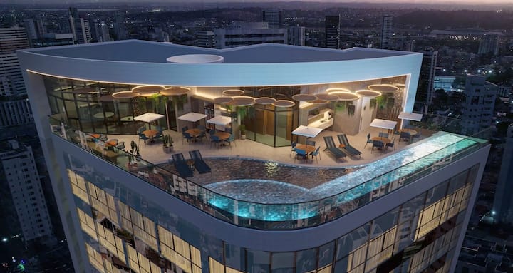 #408 Novíssimo Flat Próx Feirinha De Boa Viagem - Recife