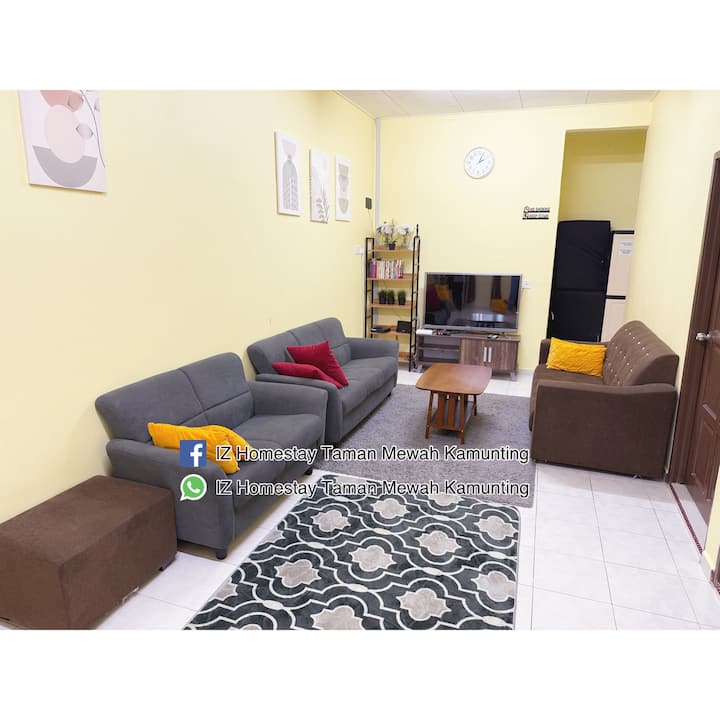 Iz Homestay Taman Mewah Kamunting - Taiping