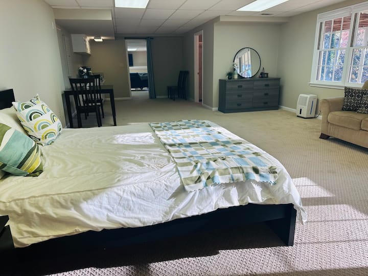 Private, Huge Walk-out Basement, Great Location - 로즈웰