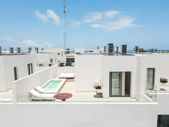Confortable 3br Penthouse With Private Pool - Punta Cana