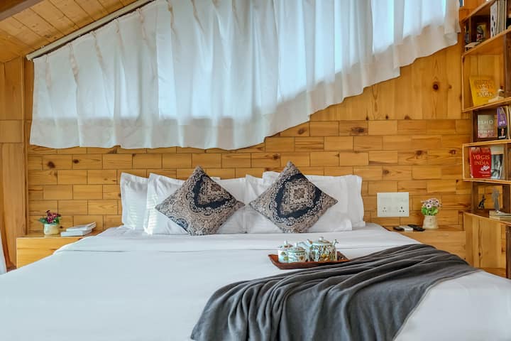 Tragopan 2 Br Duplex : Balcony+ Wifi + Parking - Kasauli