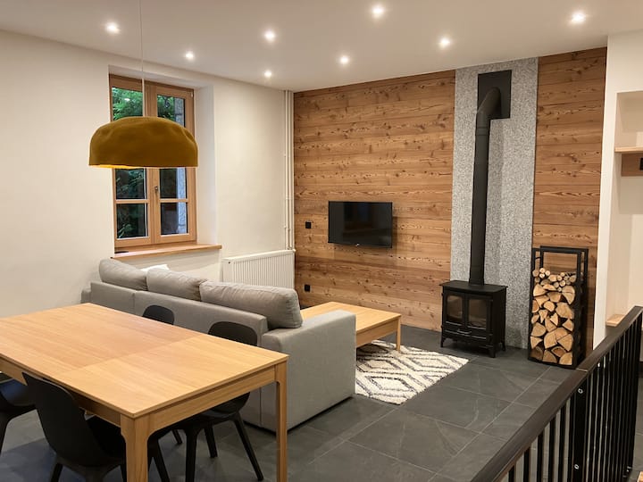 Duplex Avec Jardin • Saint-gervais • Vue Mont Joly - Saint-Gervais-les-Bains