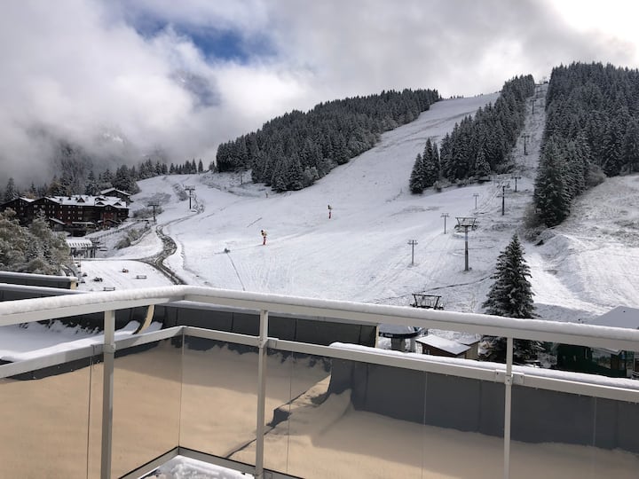 Appartement Au Pied Des Pistes Avec Terrasse - Les Adrets