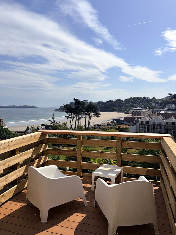 Studio Avec Vue Mer Et Terrasse - Perros-Guirec