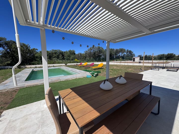 Villa Piscine Et Mer - Belgodère