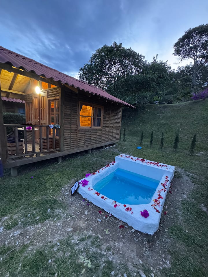Cabañas Con Cenote Y Vista A Las Montañas - La Vega