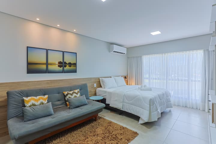 Studio Oka Comfort 5 Min Do Aeroporto! - Florianópolis