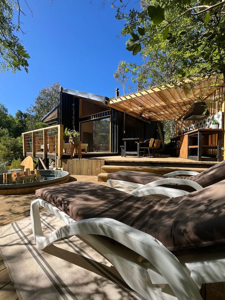 Refugio Papá Roble-cabaña Canelo - Chile