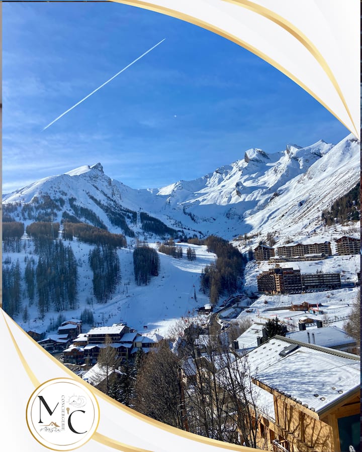 Duplex Tout Confort Vue Station - Val d'Allos