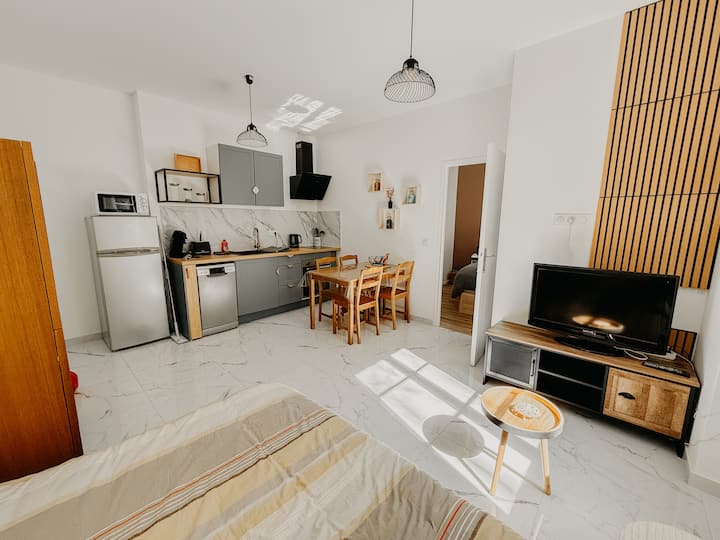 "Le Cocon Du Parc"
Charmant T2 Neuf Au Calme - Châtel-Guyon