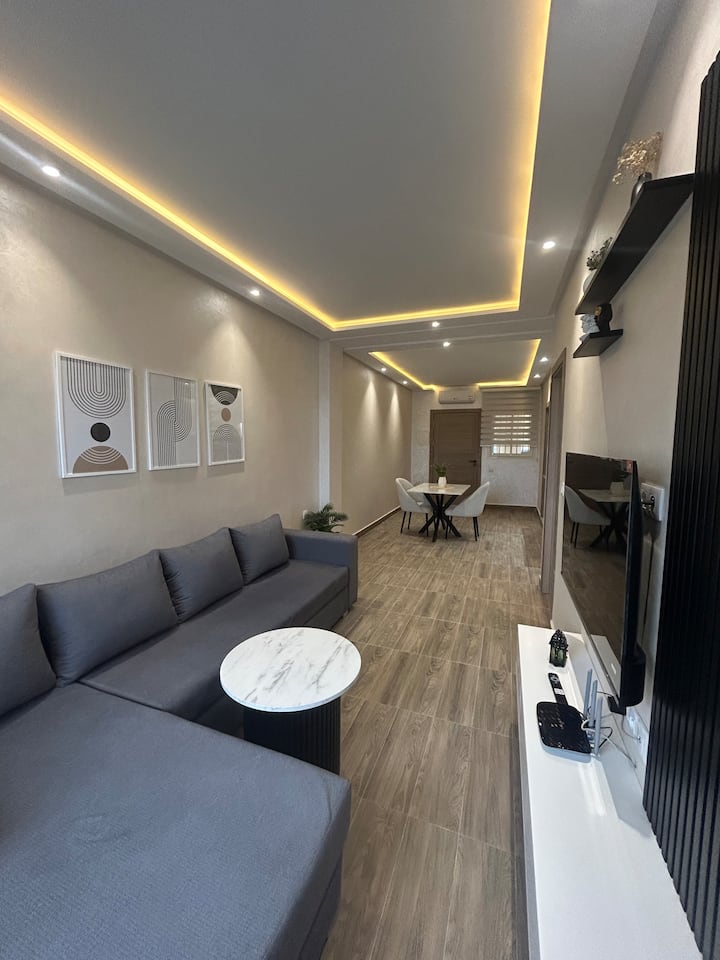 Vue Mer & Marina• 1 Chambre • Plage à 1 Min - Tangier