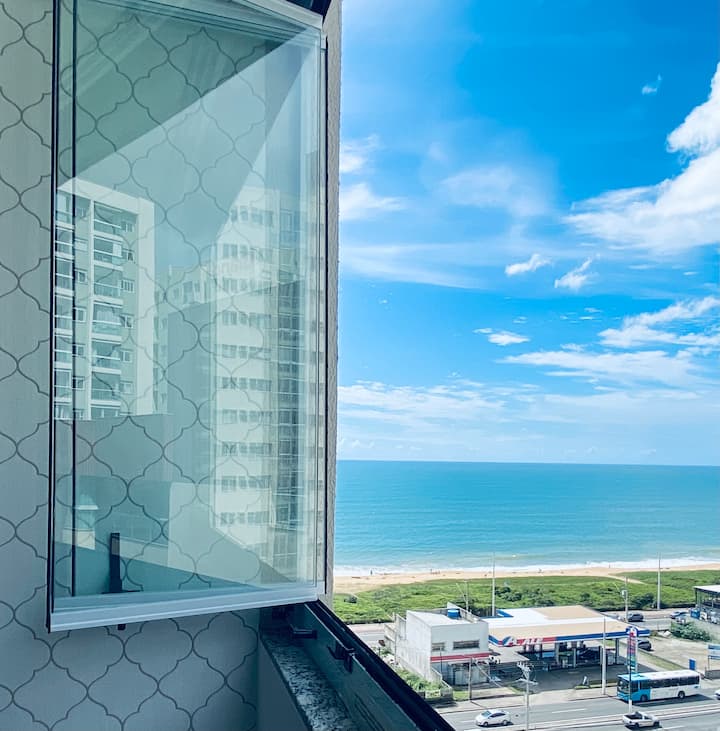 Apto 2q C/suite- C/piscina, Vista Incrível P/o Mar - Vila Velha