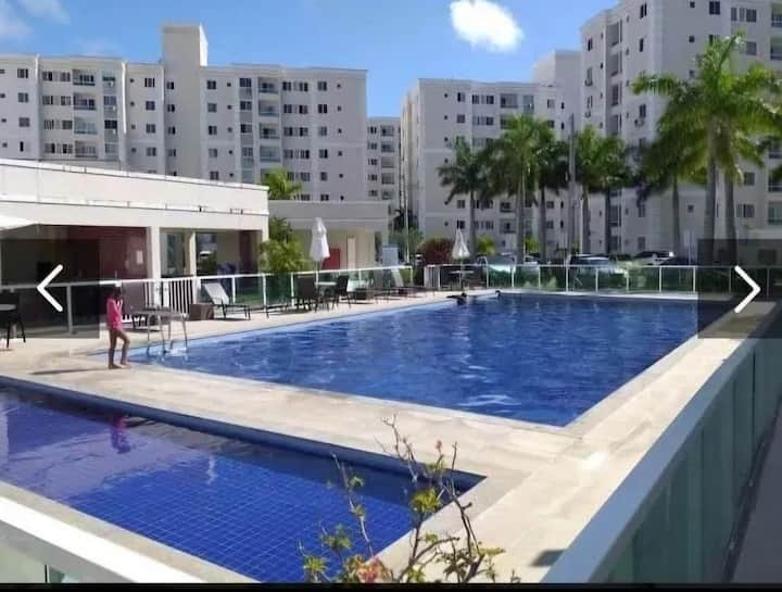 Apt°.  2/4  Em Buraquinho - 2km Praia/rio - Lauro de Freitas
