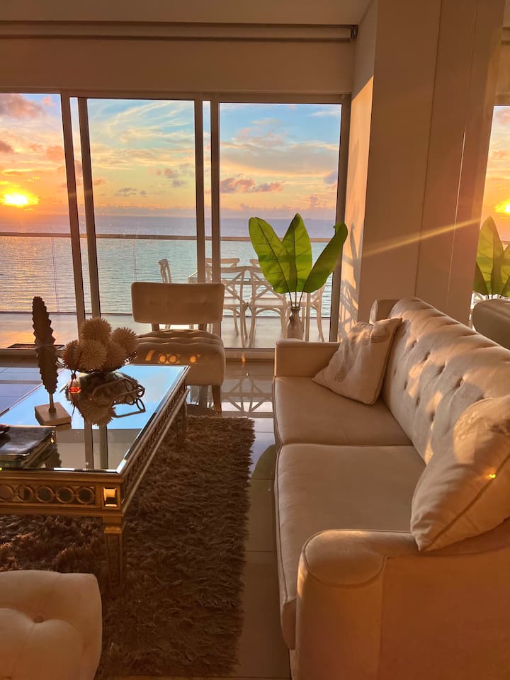 Vista Al Atardecer, Lujo Y Comodidad - Cartagena, Colombia
