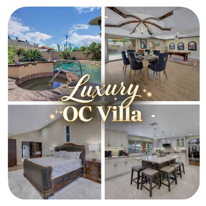 Luxury Oc Villa • Minutes To Disneyland & Beach - Anaheim