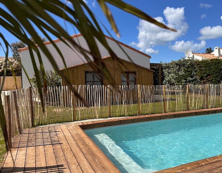 La Casa Du Farniente-4ch-piscine-prox Plage Forêt - Charente-Maritime