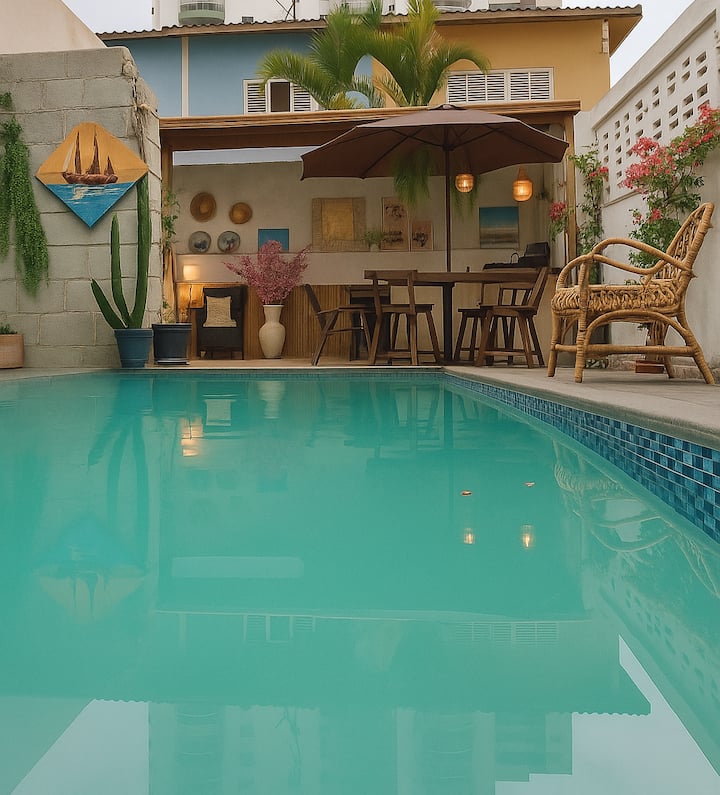 Bangalô Pé Na Areia  Piscina, Wifi E Ar Condiciona - Praia Grande