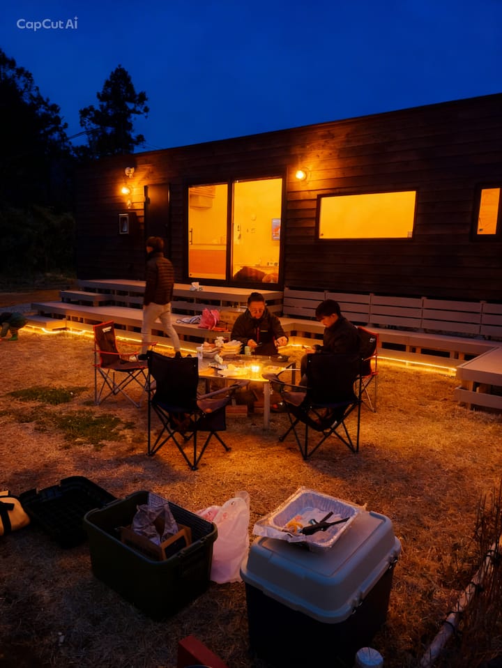 高台から眺める絶景！開放的なプライベート空間で癒しの時間 - 新潟県
