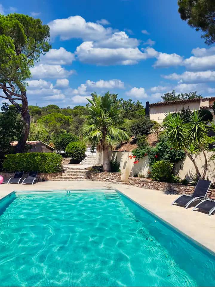 Villa Au Calme • Piscine & Vue Vignes Ramatuelle - Ramatuelle