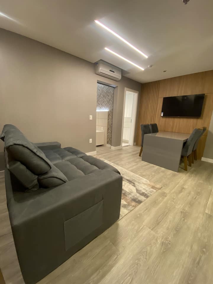 Excelente Flat Na Meia Praia - Itapema