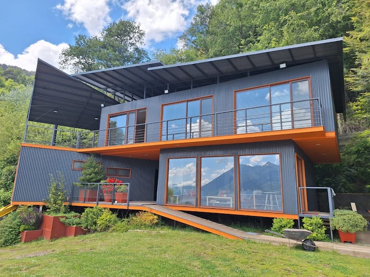 Casa Con Orilla Playa, Lago Caburgua - Chile