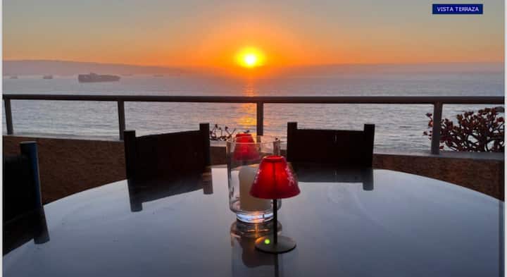 Hermoso, Grande Y Cómodo Depto Frente Al Mar (11). - Viña del Mar