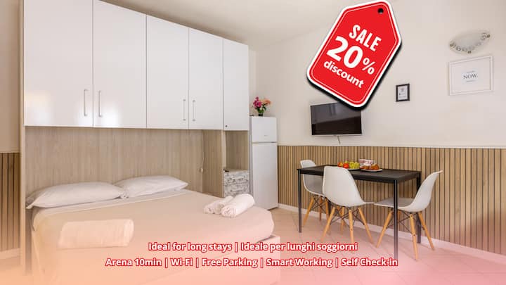 Smart Working | Parcheggio E Arena A 10min - Verona