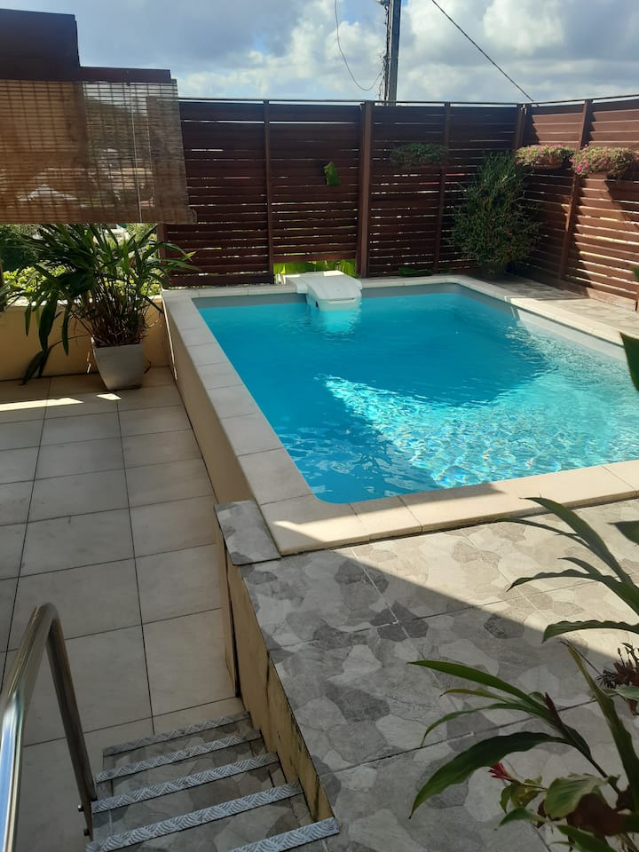 Grand Appartement Avec Piscine Privative - Martinique