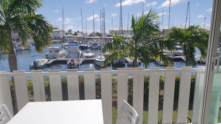 Les 3 Mâts La Marina St François Vue Port - Saint-François