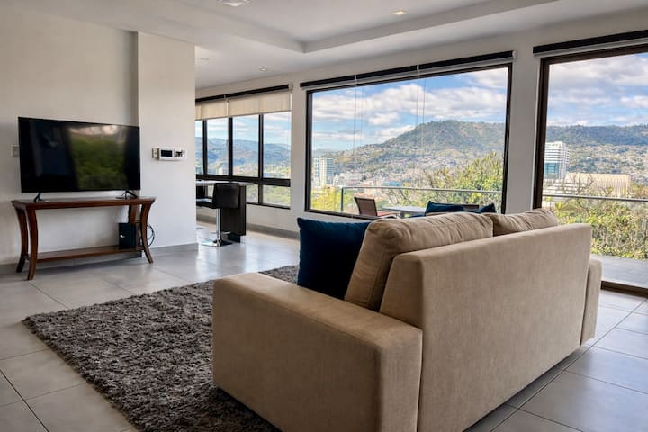 Penthouse A 3 Min De La Embajada Americana - Tegucigalpa