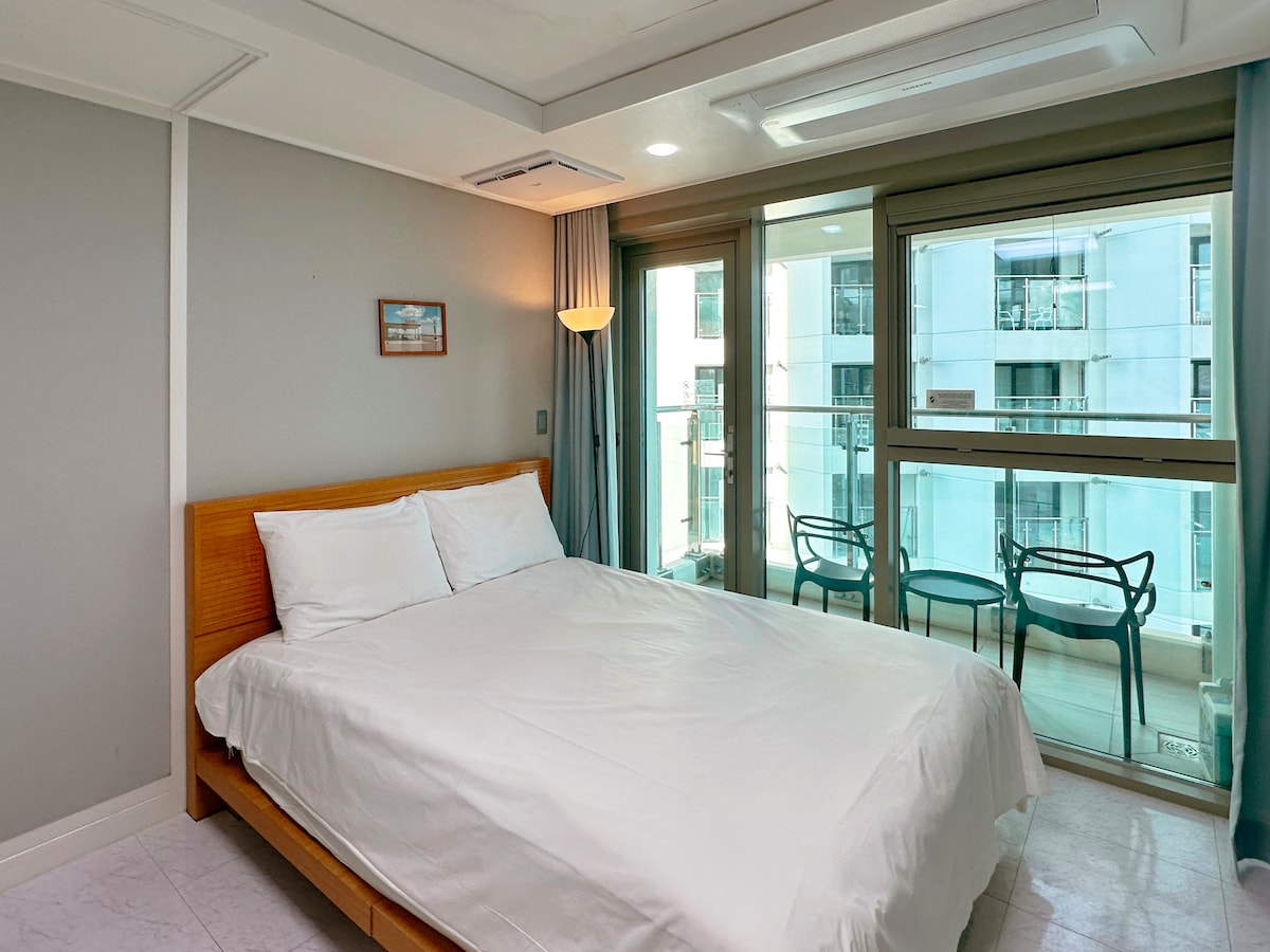 [Hyoi Stay the Gwangan] #20 Terraza con vista al mar #Terraza en todas ...
