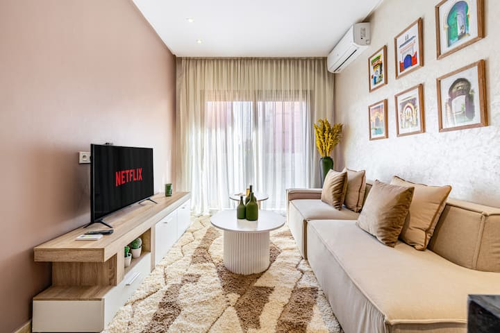Brand New&cozy Appartment-hyper Center-wifi-gueliz - Marrakech