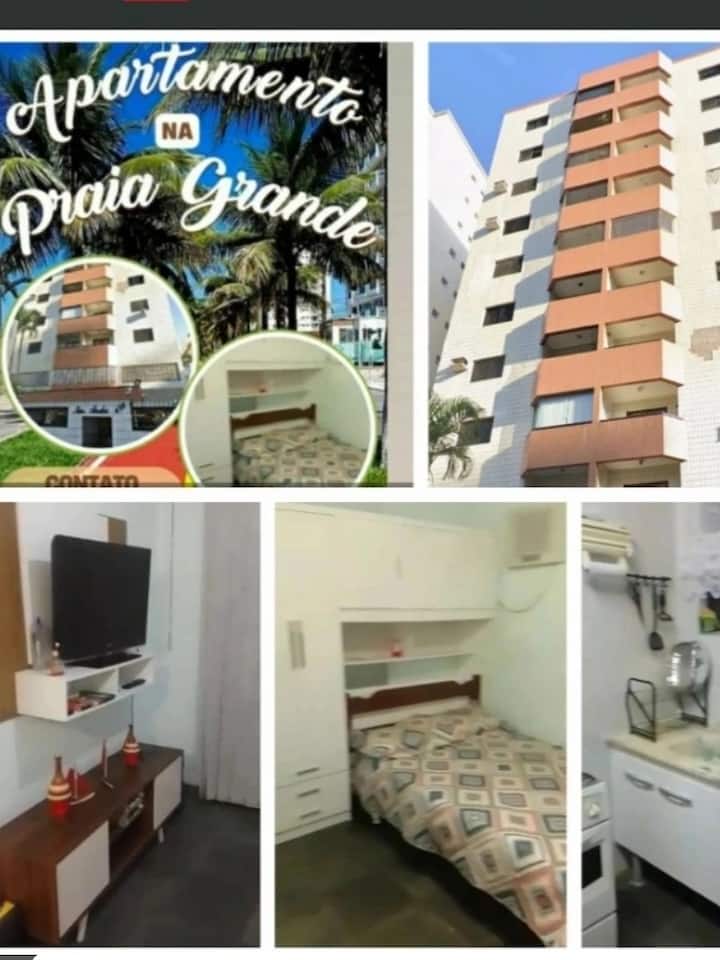 Seja Feliz Ap. Aviação ( Ferias De Julho / Mensal) - Praia Grande