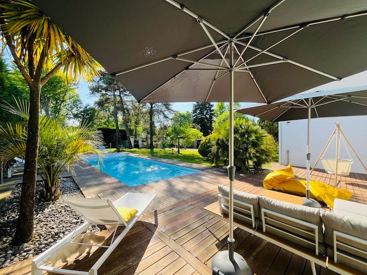 La Rêverie - Familiale 12pers - Piscine Chauffée - Pessac