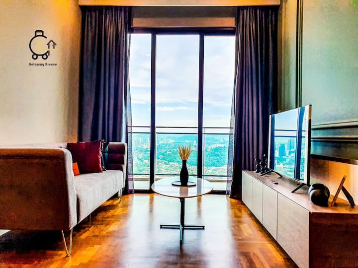 5 Pax | Bathtub Klcc View Balcony | High Floor - Puchong