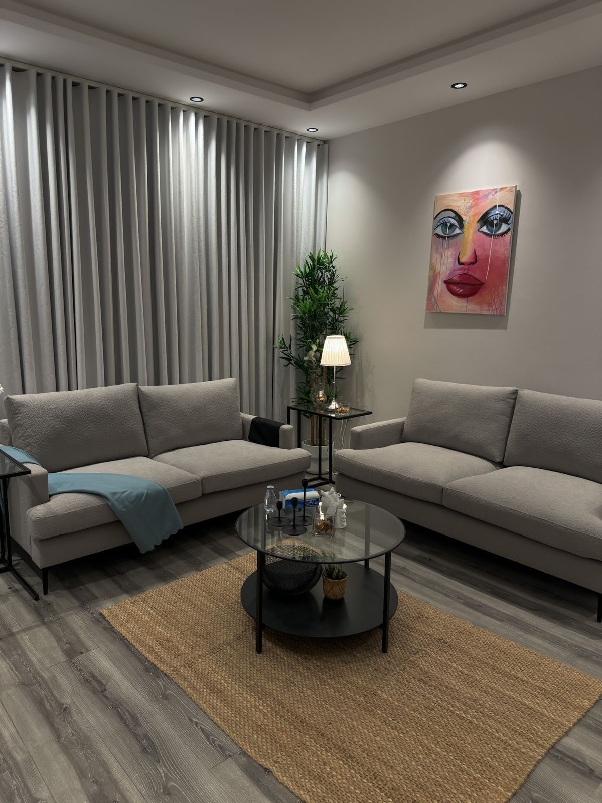 Apartment with bedroom and living room - Flats for Rent in Riyadh ...