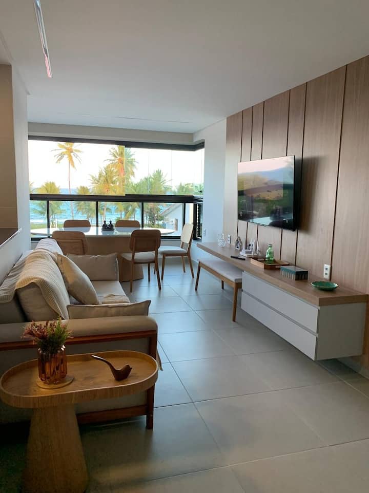 3 Quartos Condomínio Beira-mar - Praia dos Carneiros