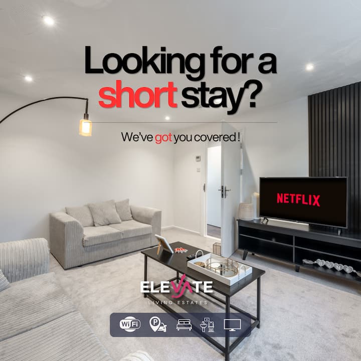 Spacious 3br House Ideal For Contractor & Families - Northampton