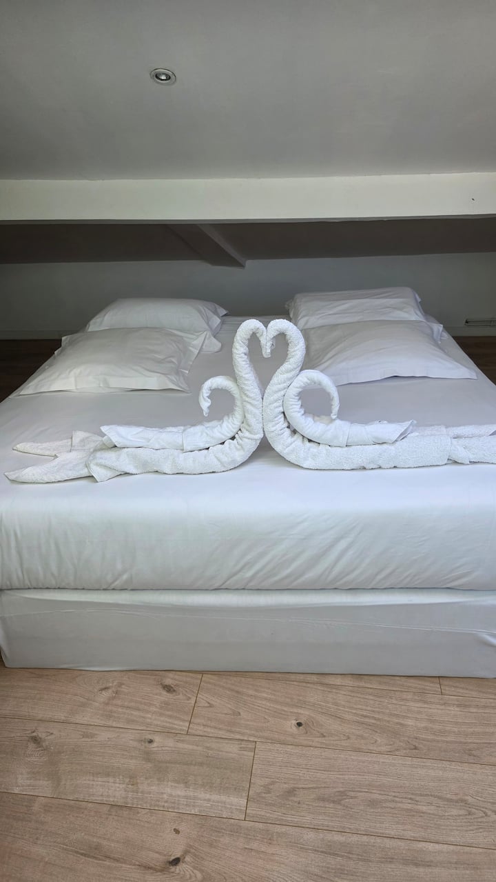 Chambre En Duplex Avec Salle De Bain Privée - Beaucaire