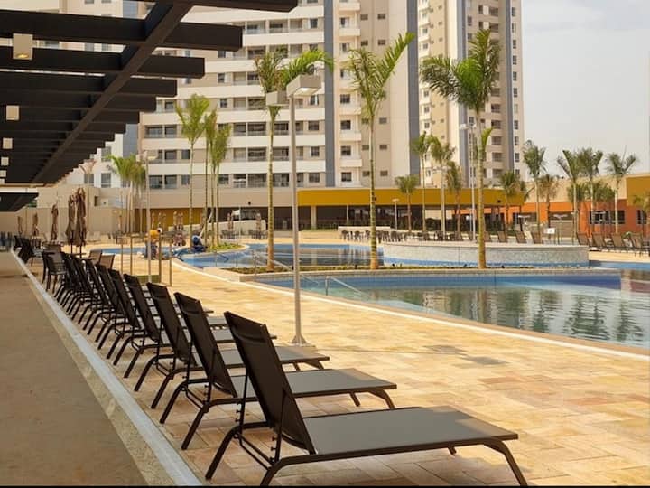 Apartamento Completo No Melhor Resort De Olimpia - Olímpia