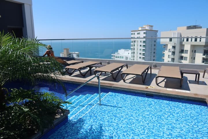 Ocean View Luxury | Rooftop Pool · Rodadero - Santa Marta