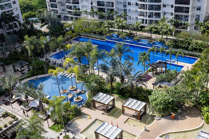 Barra Condomínio  Estilo Resort Próximo à Praia - Rio de Janeiro