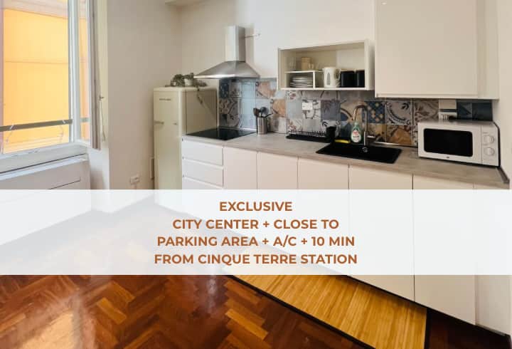 Central 1 Bdr Apt 10 Min From Cinque Terre Station - La Spezia