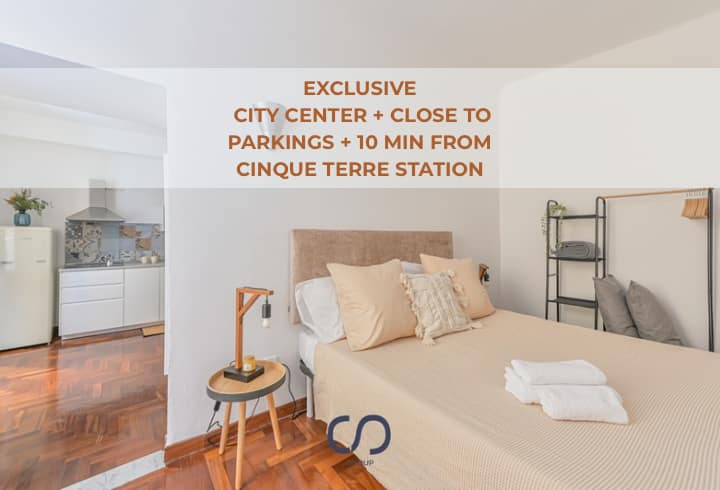 Elegant Central 1br 10 Min Train For Cinque Terre - La Spezia