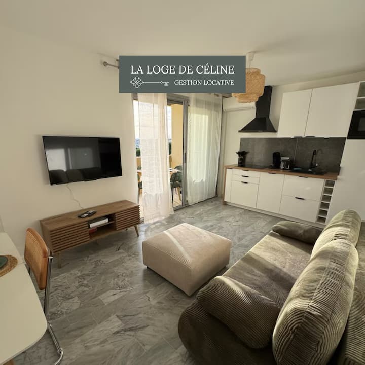 ※ T3 Cabine 4 Pers /Climatisé/port/wifi/plage※ - Mauguio