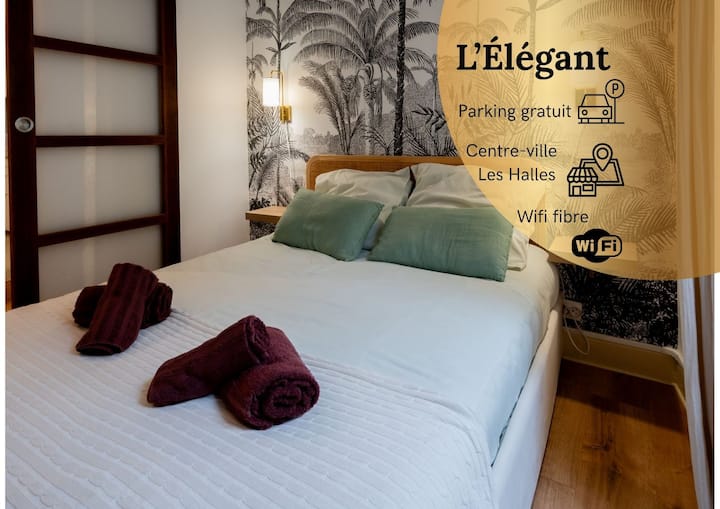 L'élégant - Parking - Proche Halles De Pau - Pau