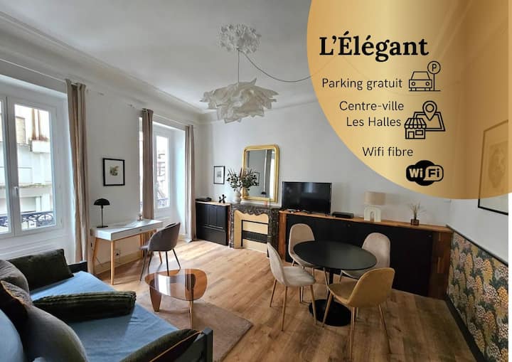 L'élégant - Parking - Proche Halles De Pau - Pau