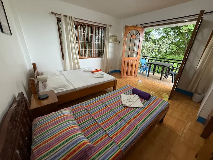 Panglao Island East-side A/c Room In Beach House - Panglao