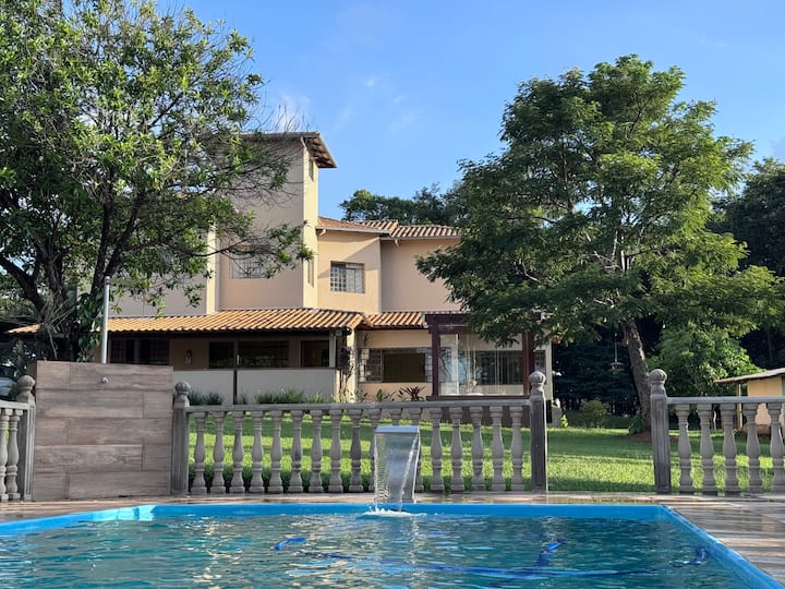 Sitio Piscina Aquecida+hidromassagem - Contagem